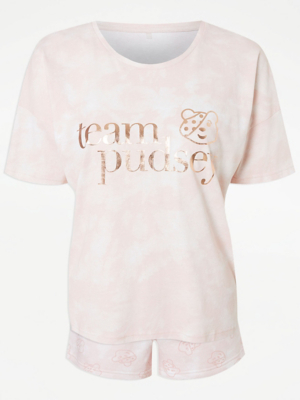 Children in Need Pudsey Pink Tie Dye Short Pyjamas | Lingerie | George ...