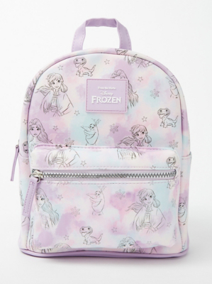 Disney Frozen Elsa and Anna Lilac Backpack | Kids | George at ASDA