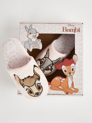 Disney Bambi Mule Slippers Gift Set | Sale & Offers | George at ASDA