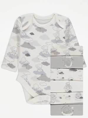 Tatty Teddy Long Sleeve Bodysuits 7 Pack | Baby | George at ASDA