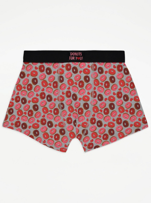 Donut Print Trunk Boxers | Men | George at ASDA