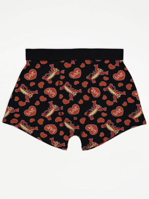 Disney Tigger Character Heart Print Trunk Boxers | Men | George at ASDA