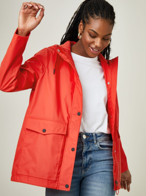 Red Hooded Parka | Women | George at ASDA