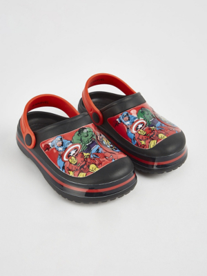 Marvel The Avengers Character Print Clogs | Kids | George at ASDA