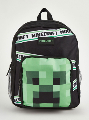Minecraft Black Backpack | Kids | George at ASDA
