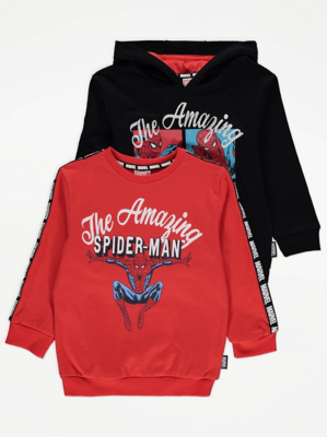 Marvel The Amazing Spider-Man Graphic Design Sweatshirt and Hoodie ...