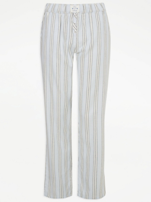 Blue Stripe Pyjama Bottoms | Women | George at ASDA