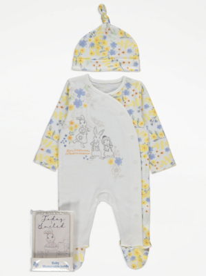 Peter Rabbit Yellow Floral Print Gift Set | Baby | George at ASDA