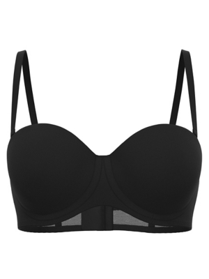 Black Multiway Strapless Bra | Lingerie | George at ASDA