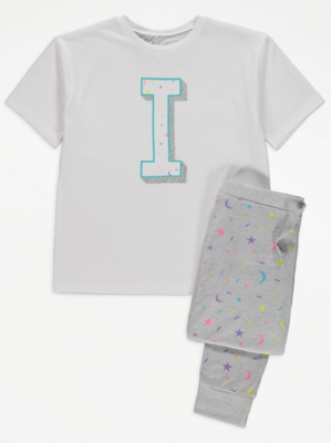 Alphabet Letter I Printed Pyjamas | Kids | George at ASDA
