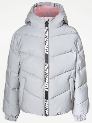 Grey Sporty Hooded Jacket | Kids | George at ASDA