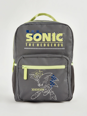 Sonic the Hedgehog Grey Backpack | Kids | George at ASDA