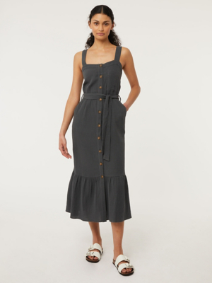 Grey Midi Sundress | Women | George at ASDA