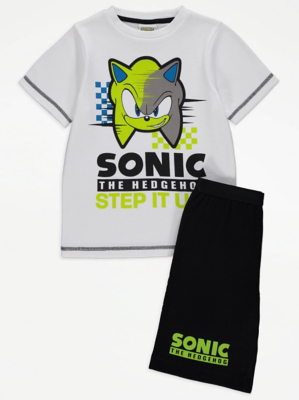 Green Sonic The Hedgehog Short Pyjamas | Kids | George at ASDA