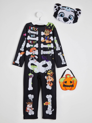 PAW Patrol Skeleton Print Halloween Costume | Kids | George at ASDA