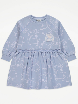 Blue Peppa Pig Jumper Dress | Kids | George at ASDA
