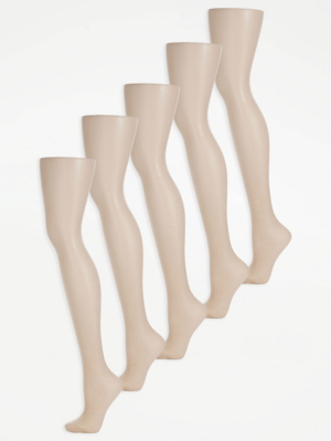 Ladder Resist 20 Denier Tights 5 Pack | Women | George at ASDA