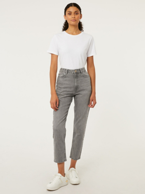 Skye Grey Wash Straight Leg Jeans | Women | George at ASDA
