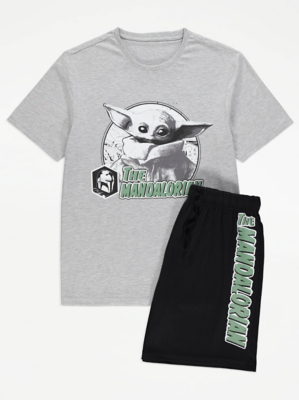 Star Wars The Mandalorian Baby Grogu Pyjamas | Men | George at ASDA