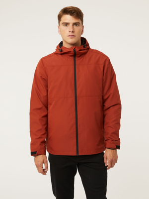 Red Stitch Detail Hooded Jacket | Sale & Offers | George at ASDA