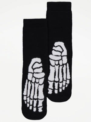 Skeleton Cushioned Welly Socks | Kids | George at ASDA