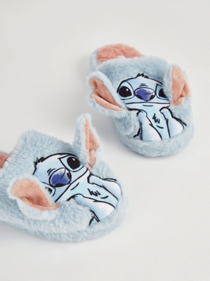 Disney Lilo and Stitch Light Blue Mule Slippers | Sale & Offers ...