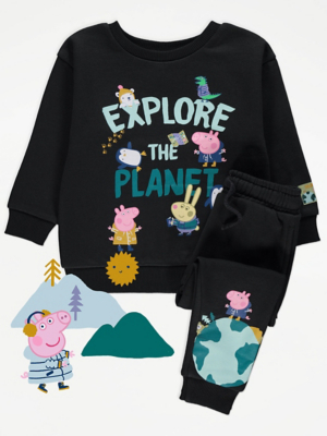 Peppa Pig Ice Caps Explore Sweatshirt and Joggers Outfit | Kids ...