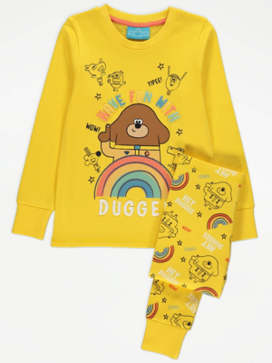 Hey Duggee Yellow Have Fun Pyjamas | Kids | George at ASDA