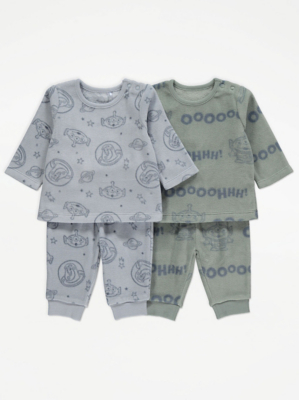 Disney Toy Story Fleece Pyjamas 2 Pack | Baby | George at ASDA