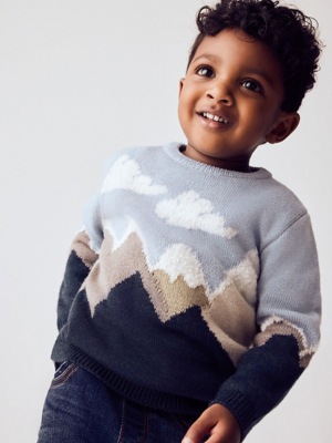 Mountain Scene Knitted Jumper | Kids | George at ASDA