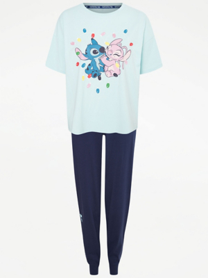 Disney Matching Lilo & Stitch Christmas Pyjamas | Women | George at ASDA