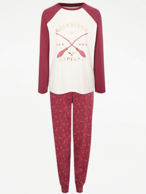 Matching Harry Potter Quidditch Captain Pyjamas | Women | George at ASDA