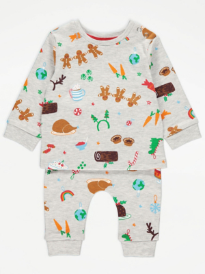 Matching FareShare Gingerbread Christmas Pyjamas | Baby | George at ASDA