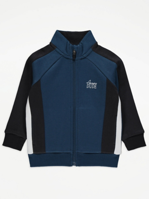Navy Zip Up Sports Jacket | Kids | George at ASDA
