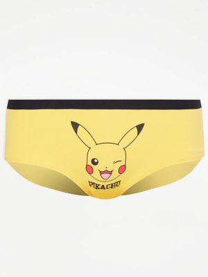 Pokemon Pikachu Character Print Short Briefs | Women | George at ASDA