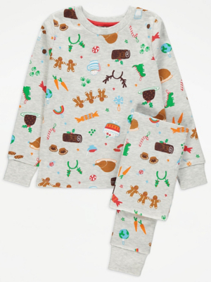 Matching FareShare Gingerbread Christmas Pyjamas | Kids | George at ASDA
