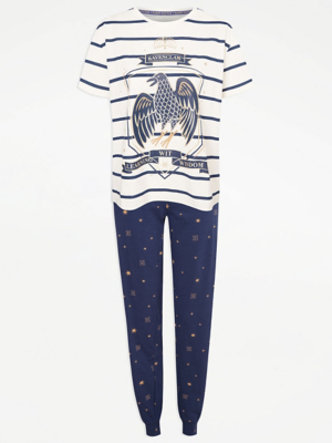 Harry Potter Ravenclaw Striped Pyjamas | Women | George at ASDA