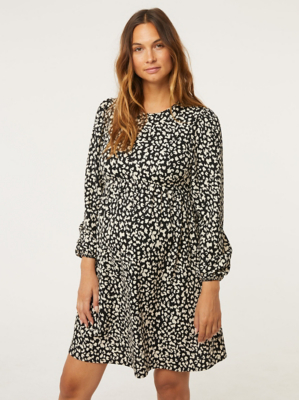 Maternity Printed Crepe Mini Dress | Women | George at ASDA