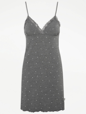 Grey Star Chemise Nightdress | Women | George at ASDA