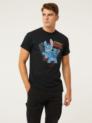 Disney Lilo & Stitch Graphic Print T-Shirt | Men | George at ASDA