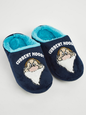 Disney Snow White Grumpy Character Mule Slippers | Men | George at ASDA