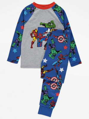 Marvel Superhero Alphabet Letter F Pyjamas | Kids | George at ASDA