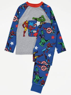 Marvel Superhero Alphabet Letter B Pyjamas | Kids | George at ASDA