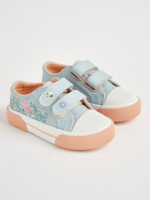 First Walkers Peppa Pig Print Canvas Pumps | Kids | George at ASDA