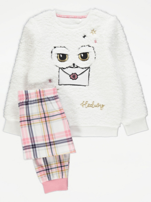 Harry Potter Hedwig Fleece Pyjamas | Kids | George at ASDA