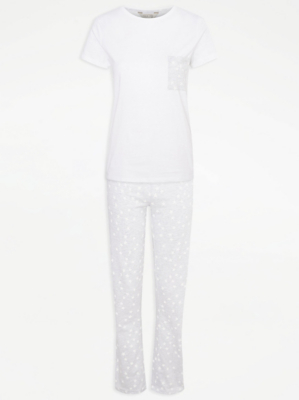 Grey Star Pyjamas Gift Set | Women | George at ASDA