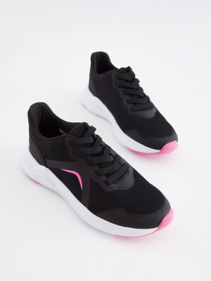 Black Mesh Sports Trainers | Kids | George at ASDA