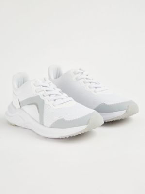 White Mesh Sports Trainers | Kids | George at ASDA