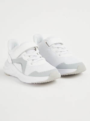 White Mesh Sports Trainers | Kids | George at ASDA
