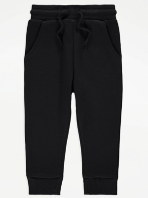 Black Plain Joggers | Kids | George at ASDA